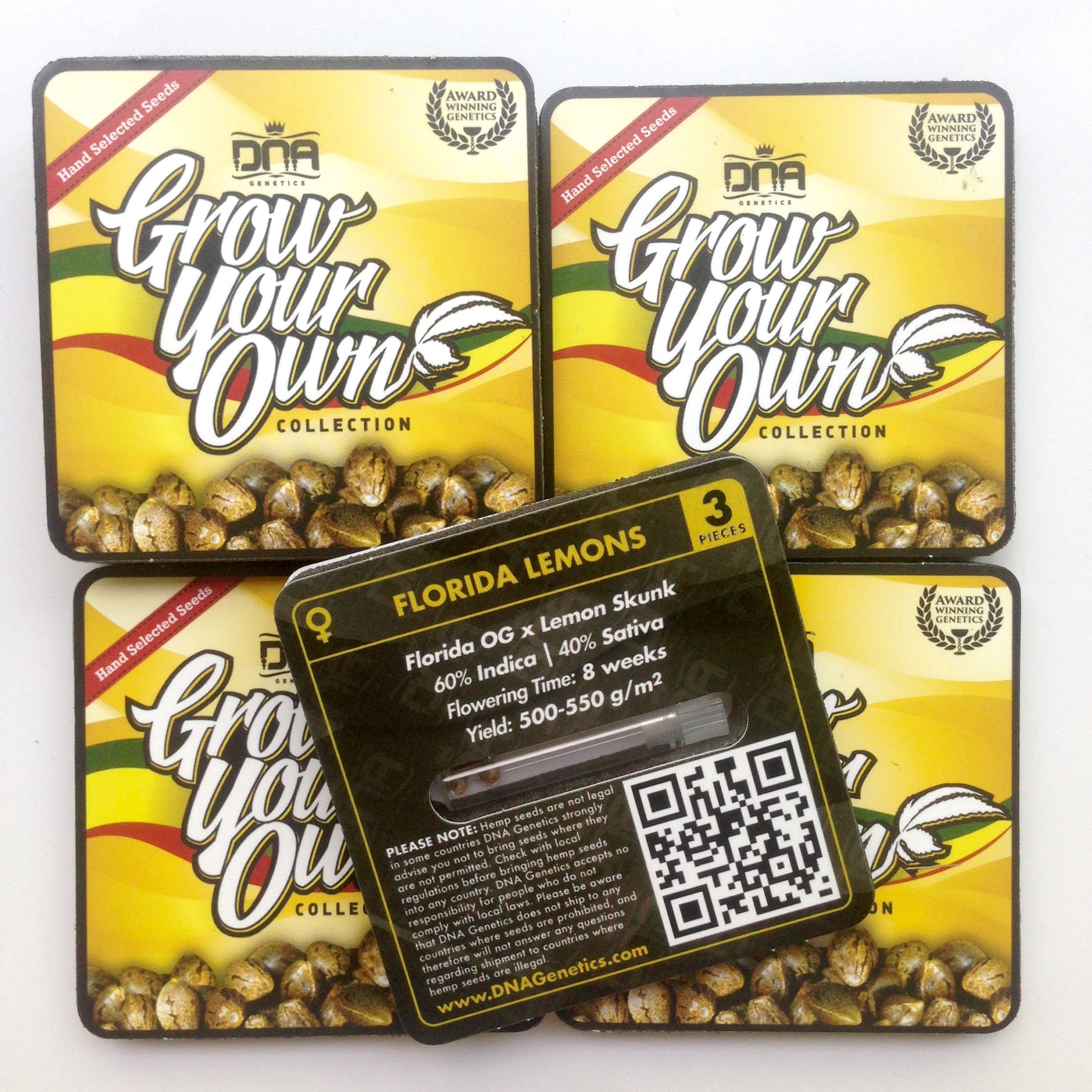 Grow Your Own | Florida Lemons Seeds | Green Parrot